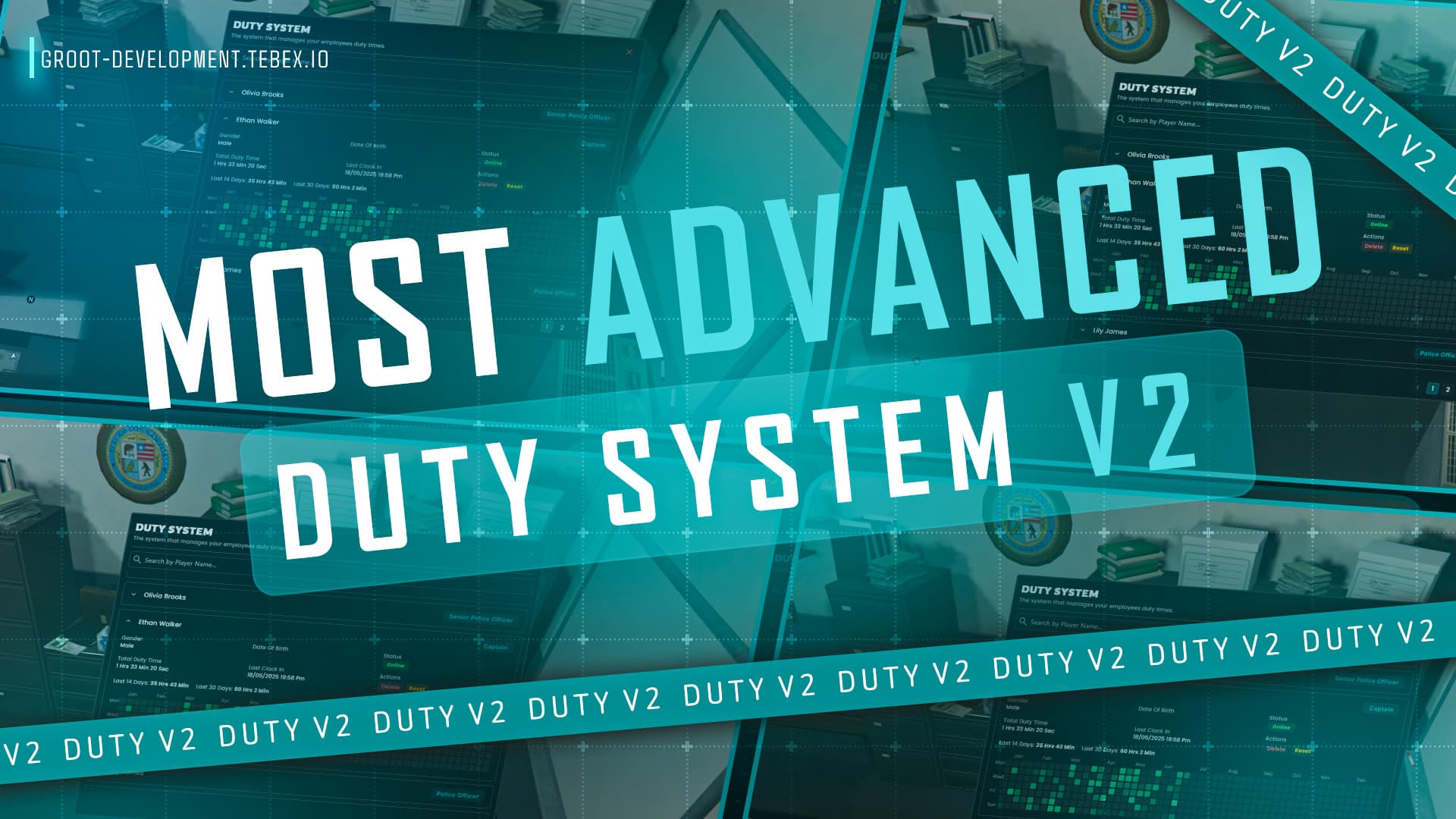 Advanced Duty System - FiveM Script | Groot Development