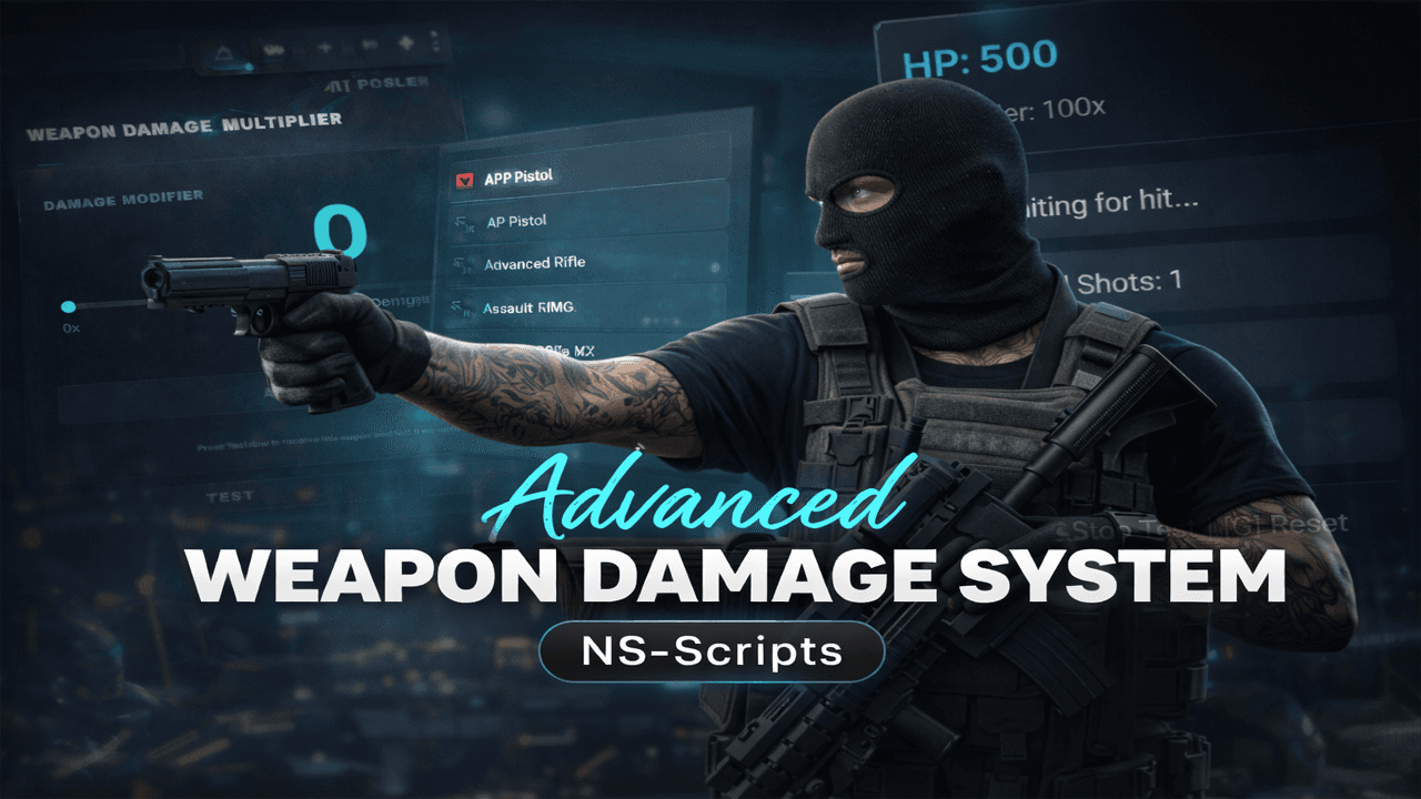 Fivem Advanced Weapon Damage Script | nss