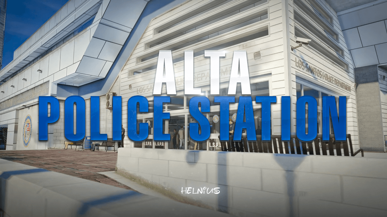 Fivem Police MLO – Alta Police Station Interior | Helnius