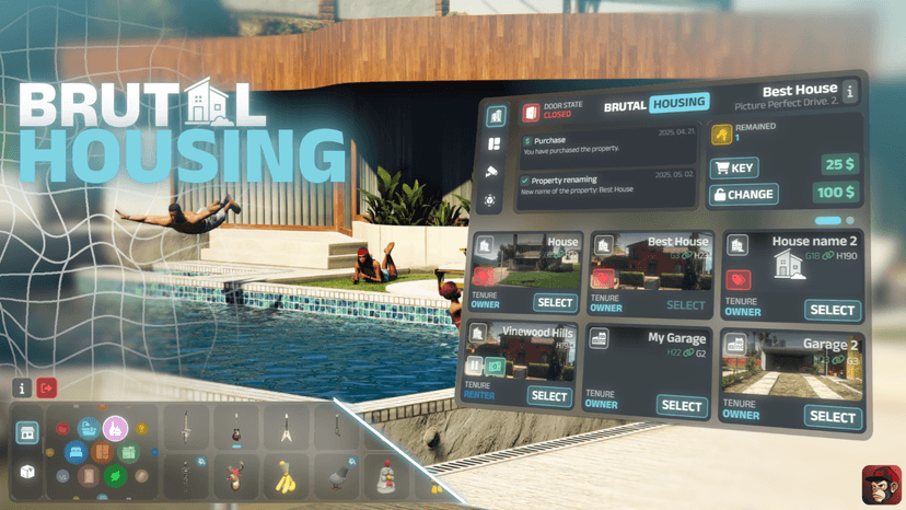 Brutal Scripts Brutal Housing - Innovative FiveM Housing Script for ...