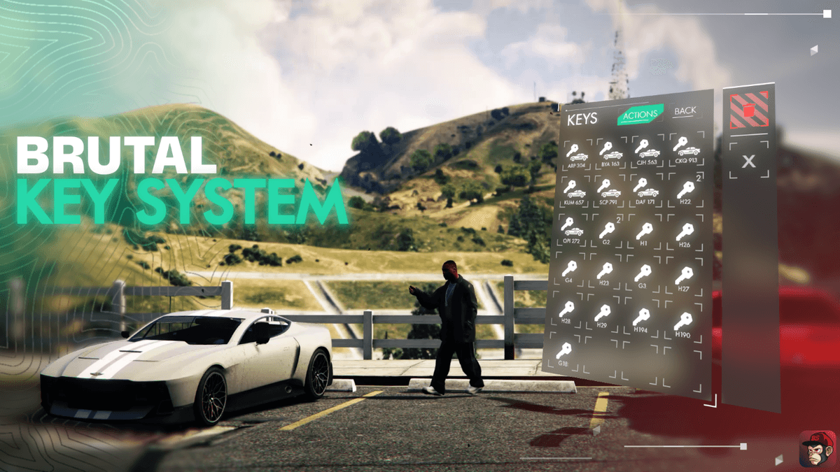 Brutal Scripts Brutal Key System - Advanced FiveM Key Management Script