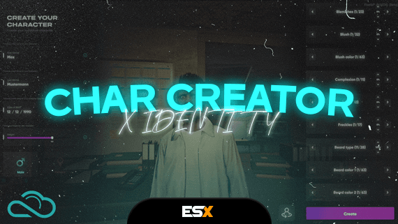 Charcreator x Identity - Ultimate FiveM Character Customization Script ...
