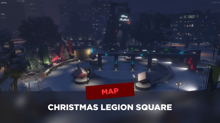 Fivem Christmas Map for Legion Square | Minibulle3d