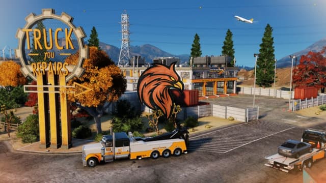 DOT Repairs Truck Repair Map for FiveM - Prompt Mods