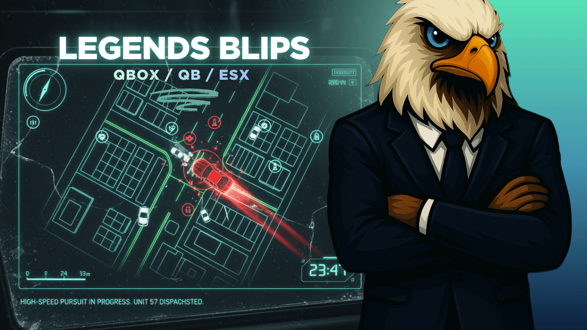 Legends Blips – Custom FiveM Script for Map Blips | LegendsRP