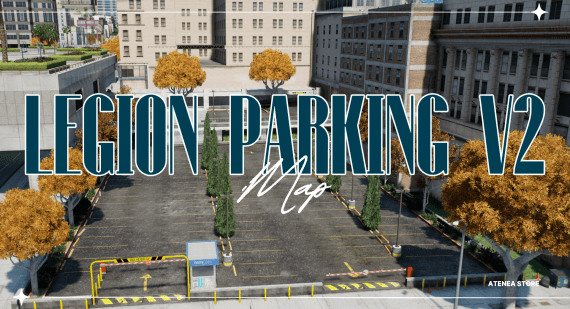 Atenea LEGION PARKING V2 - Innovative Fivem Parking & Social Hub