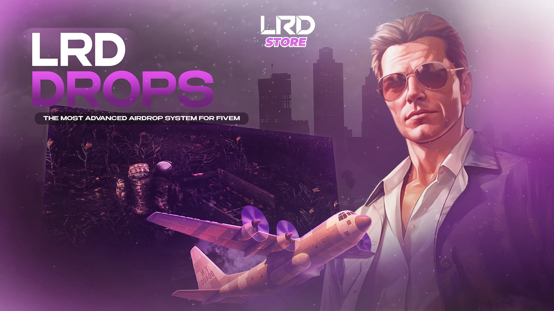 LRD DROP / AIRDROP SYSTEM - Airdrop Script for FiveM by LRD Store