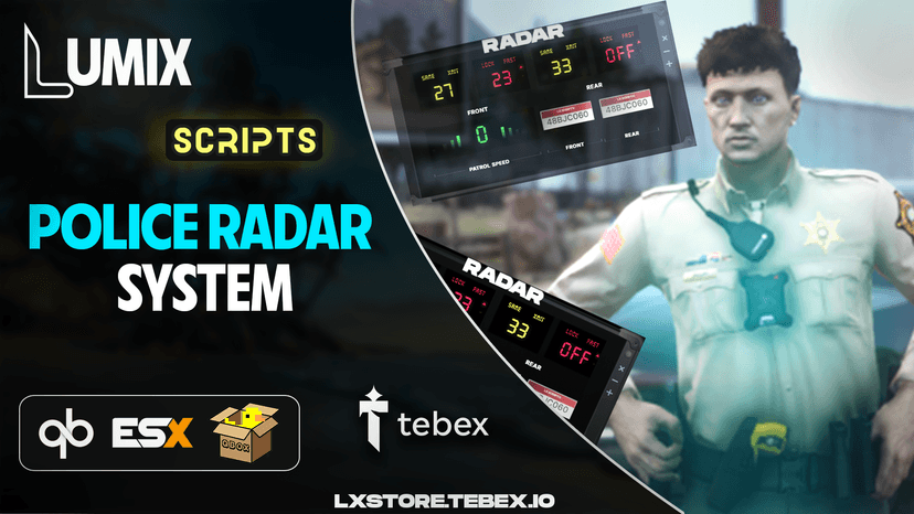 LX RADAR - Advanced Police Radar Script for FiveM | Lxstore