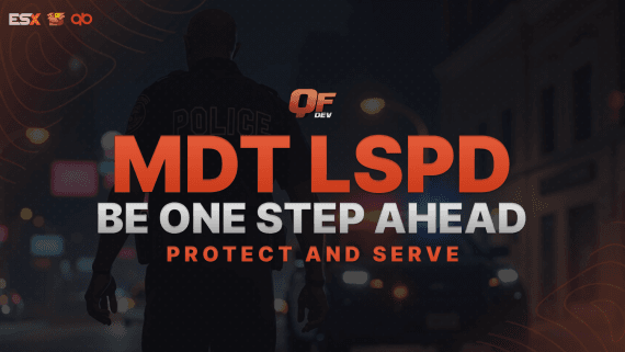 QFDevelopers MDT LSPD - Advanced FiveM Police MDT System