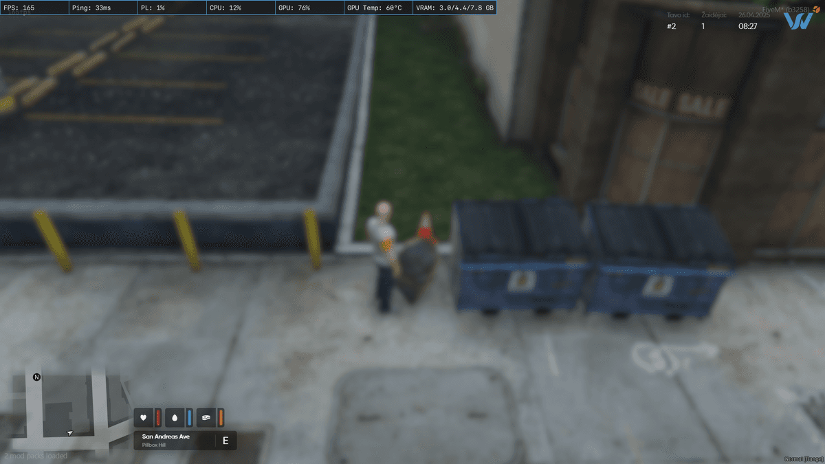 Mega META-HUD - Free & Open-Source FiveM Roleplay HUD Script