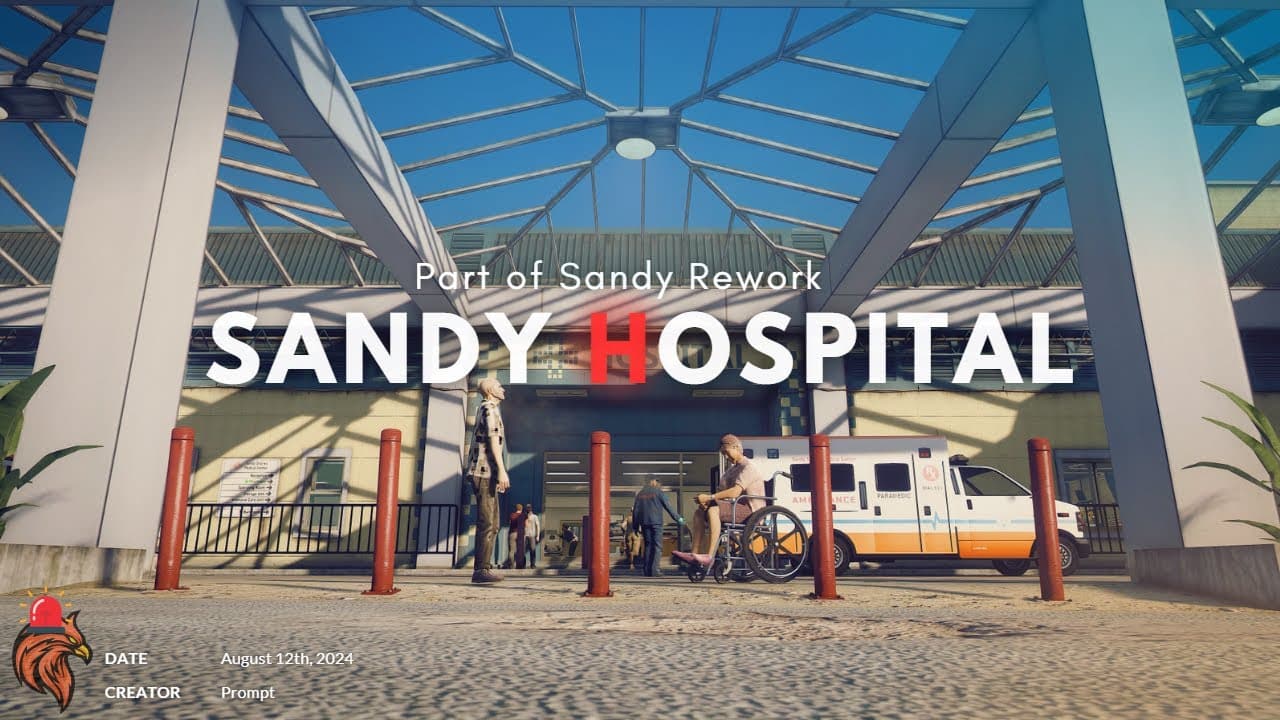 Sandy Shores Hospital - Fully Functional Hospital Map for FiveM ...