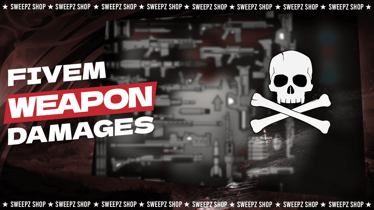 FiveM Weapon Damage Script | Sweepz – Enhance Your Server Combat