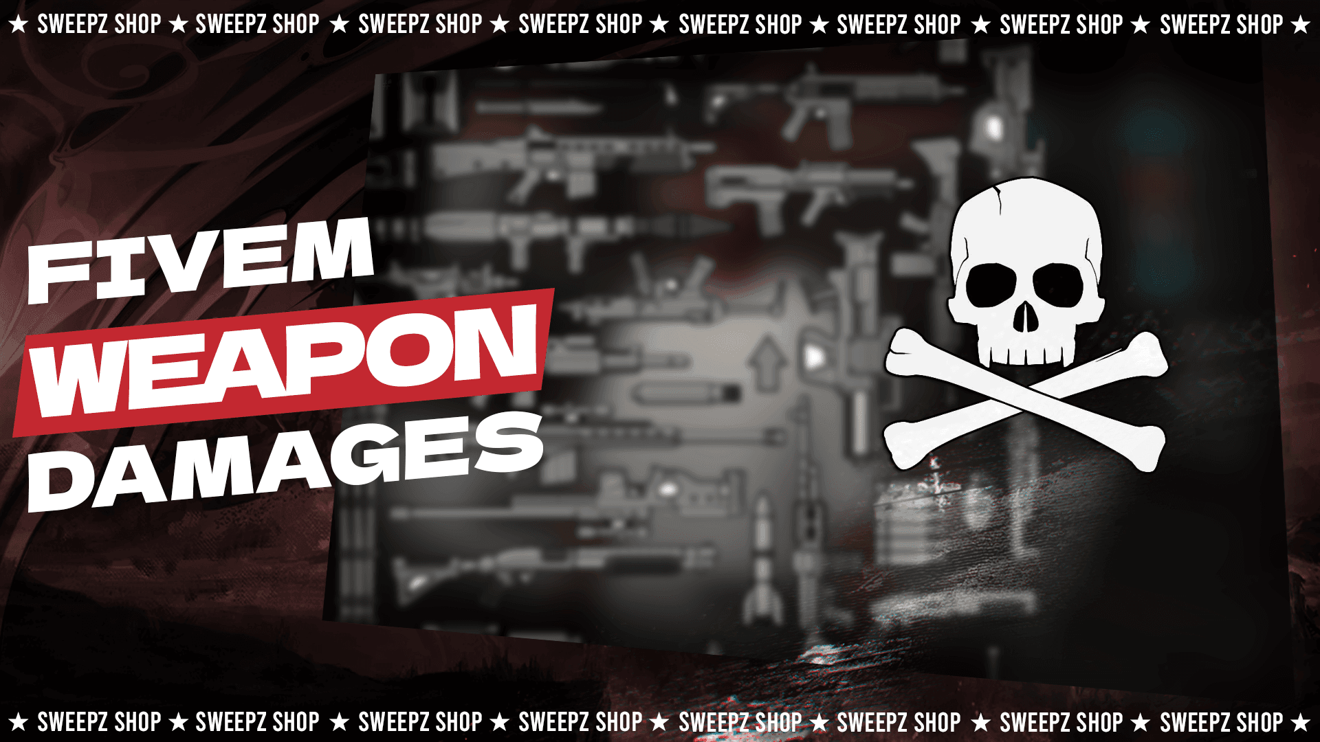 FiveM Weapon Damage Script | Sweepz – Enhance Your Server Combat