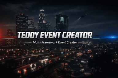 FiveM Script: Standalone Event Creator | TeddyScripts