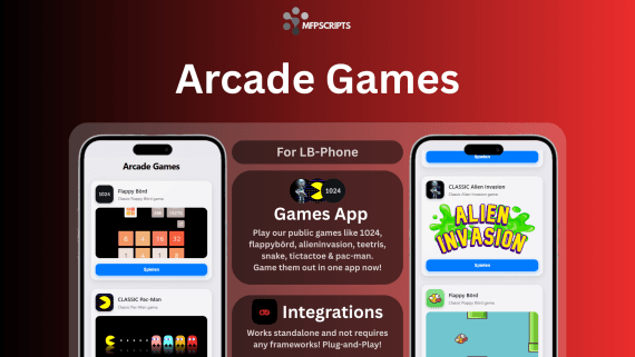 MFP Games App - LB Free FiveM Arcade Script