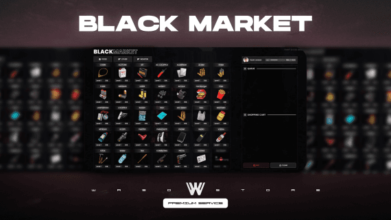 FiveM Black Market Script | Wasdstore