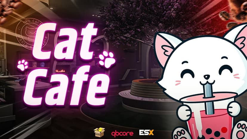 UWU Cat Cafe Job - FiveM Script by PulseScripts