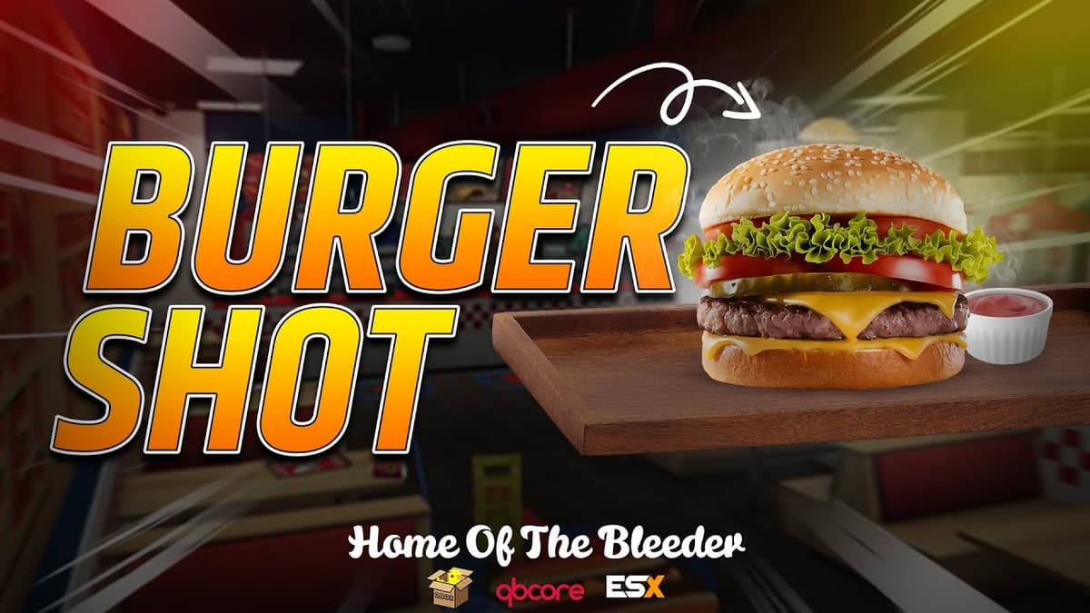 BurgerShot Job Script for FiveM Roleplay - Restaurant Simulation ...